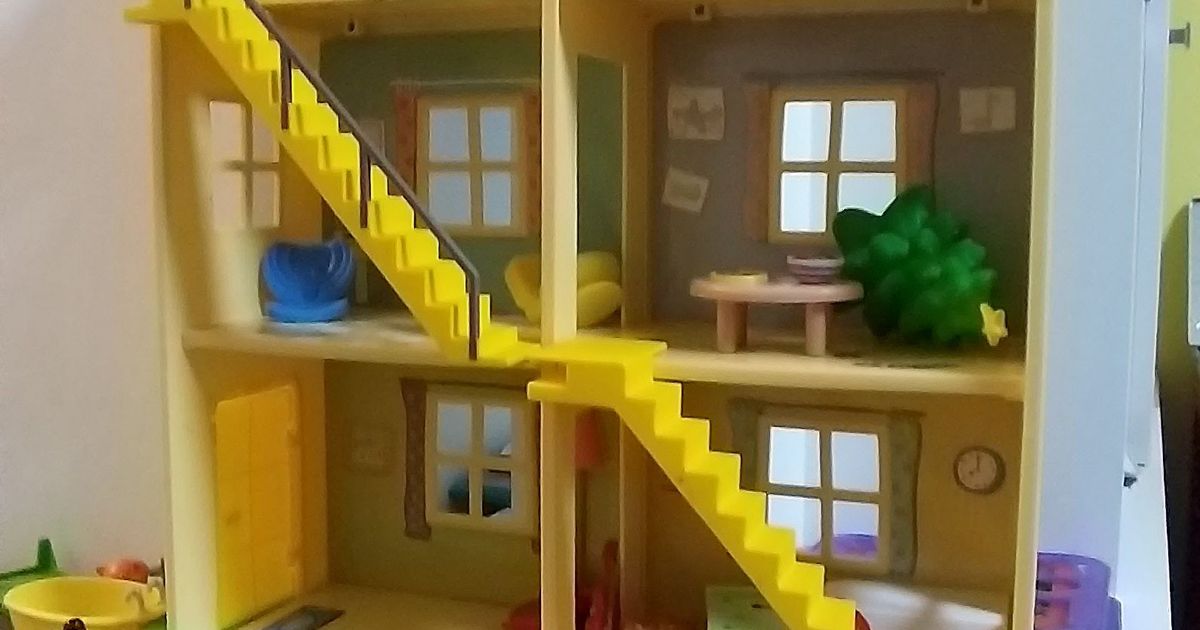 Peppa Pig House Stairs / with or without Rail by Maxter3D | Download ...
