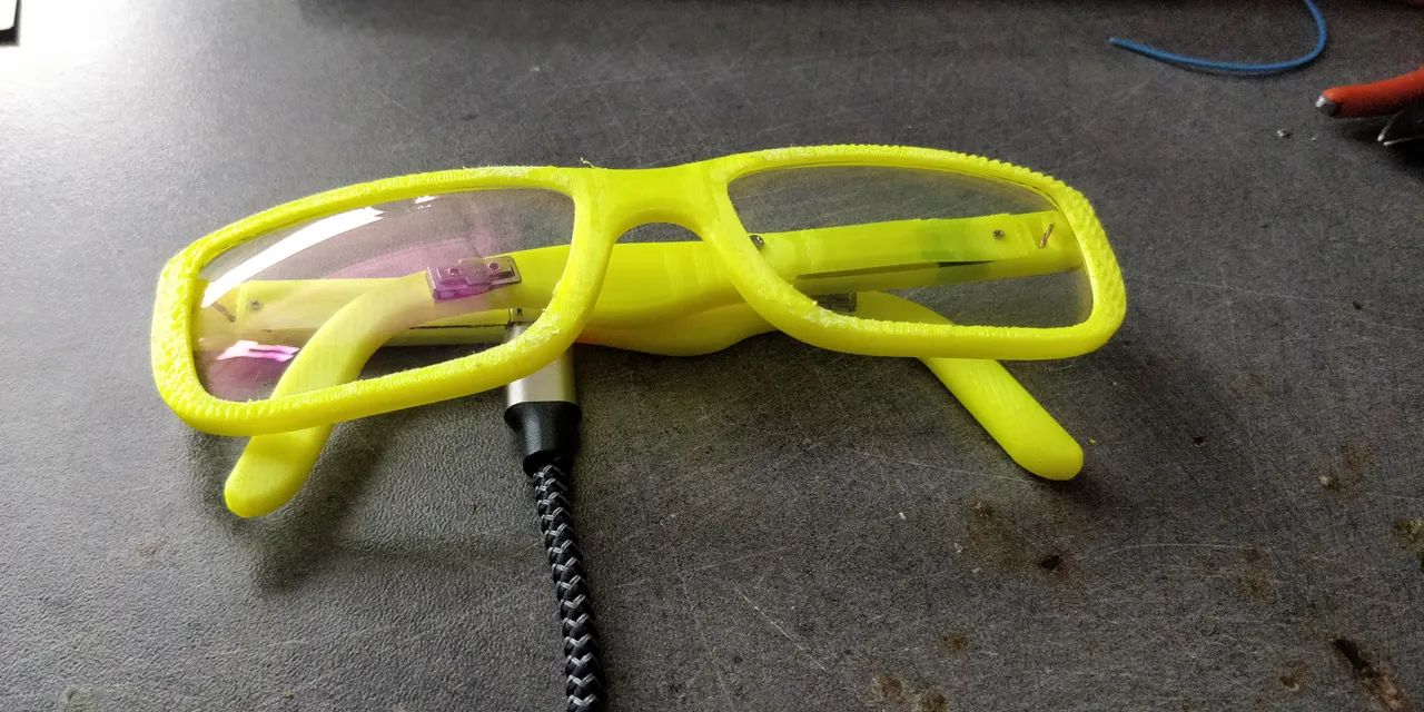 DIY Bone conduction glasses by TheStaticTurtle | Download free STL model | Printables.com