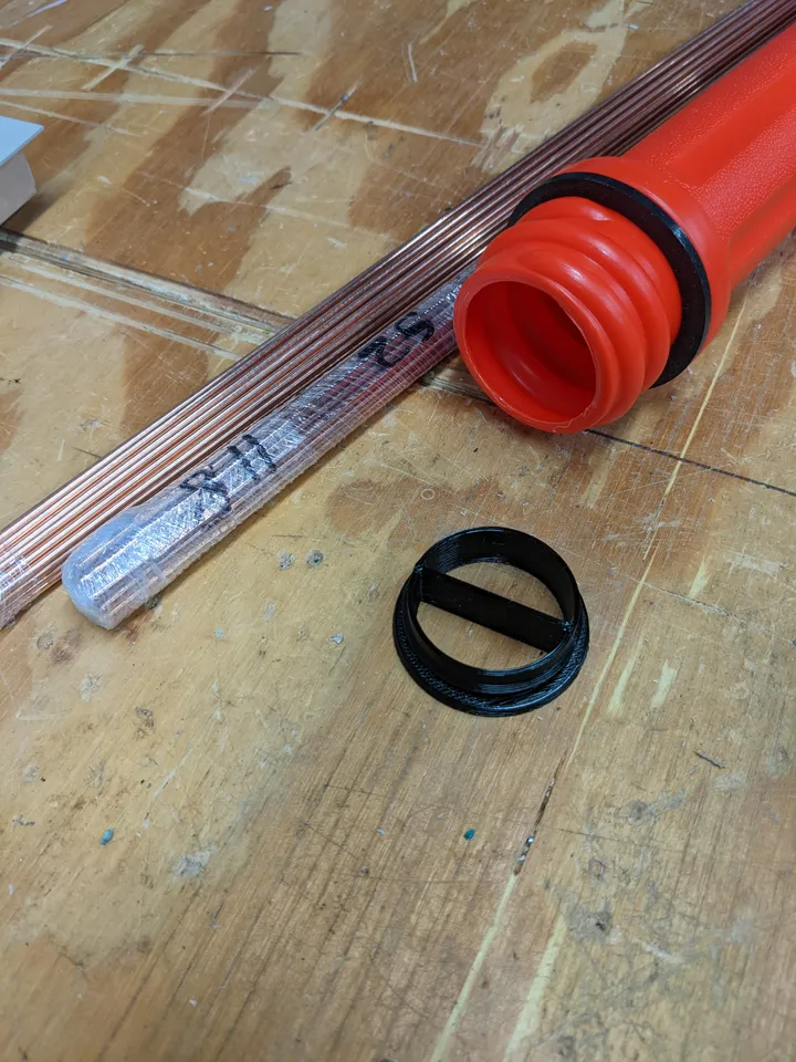 TIG filler rod tube dividers by Wire | Download free STL model ...