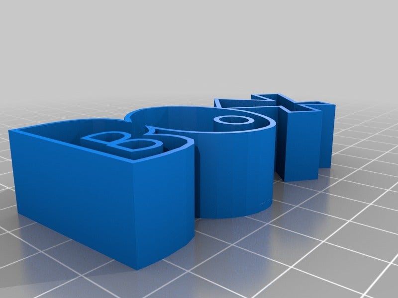 Customizable text storage by Makkuro | Download free STL model ...