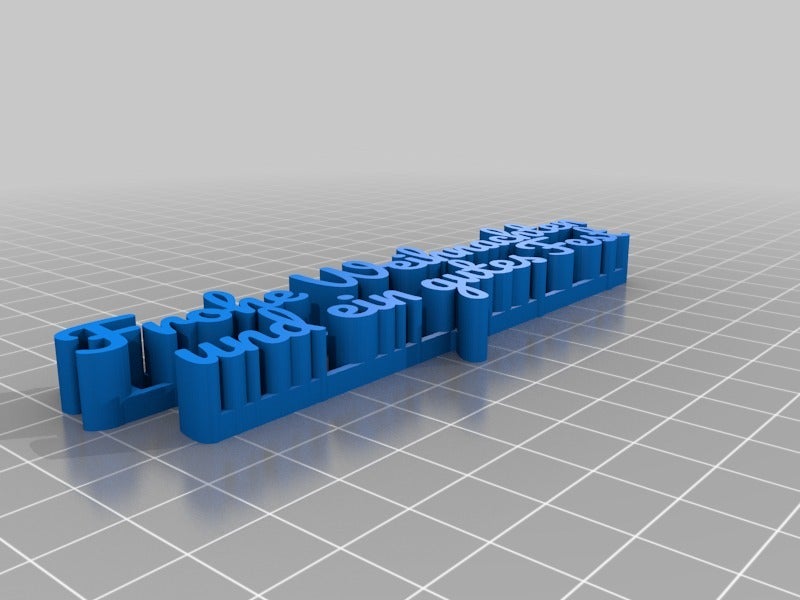 Customizable hanging letters by Makkuro | Download free STL model ...