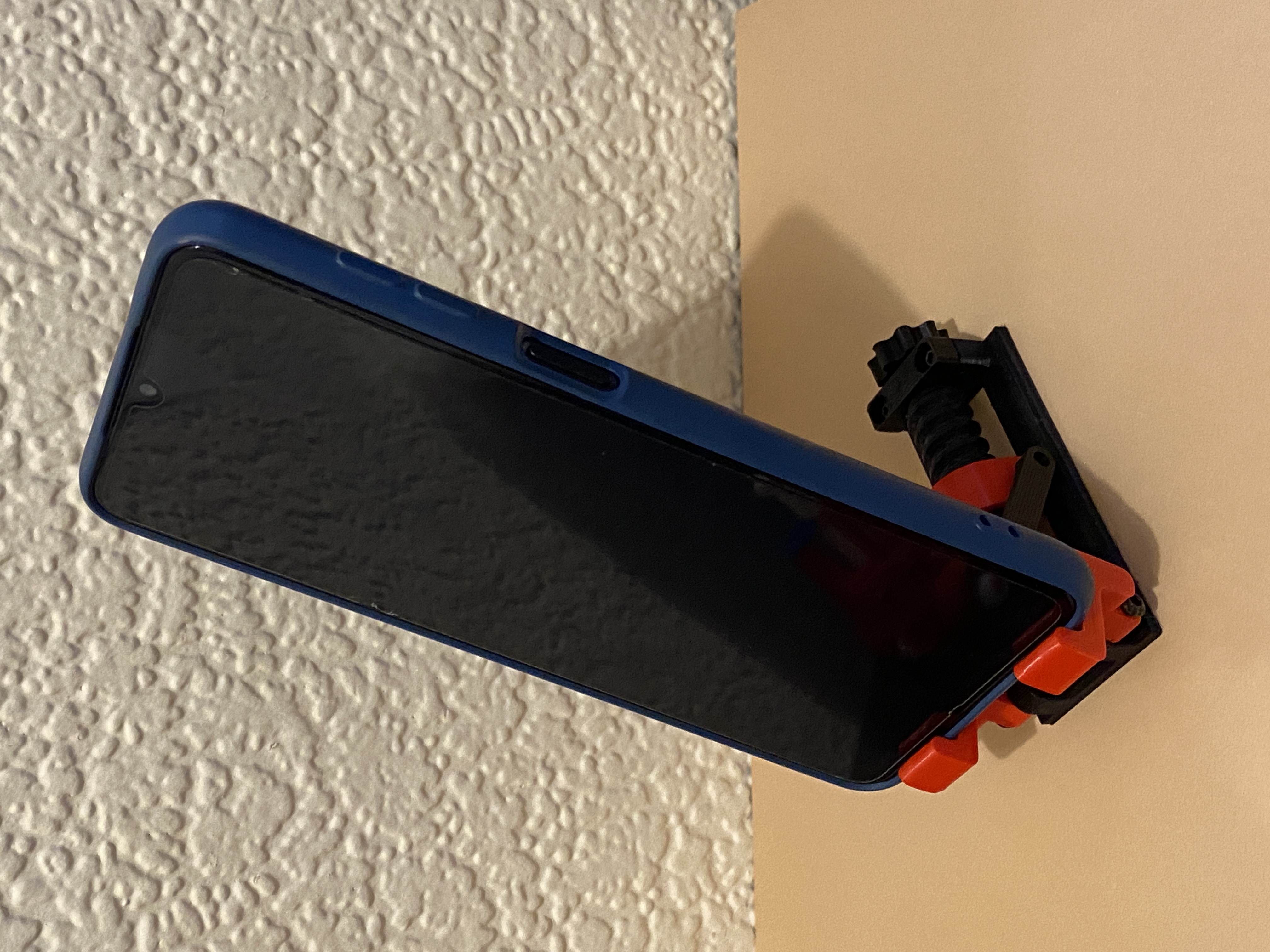Tilt phone stand by StickyRib | Download free STL model | Printables.com
