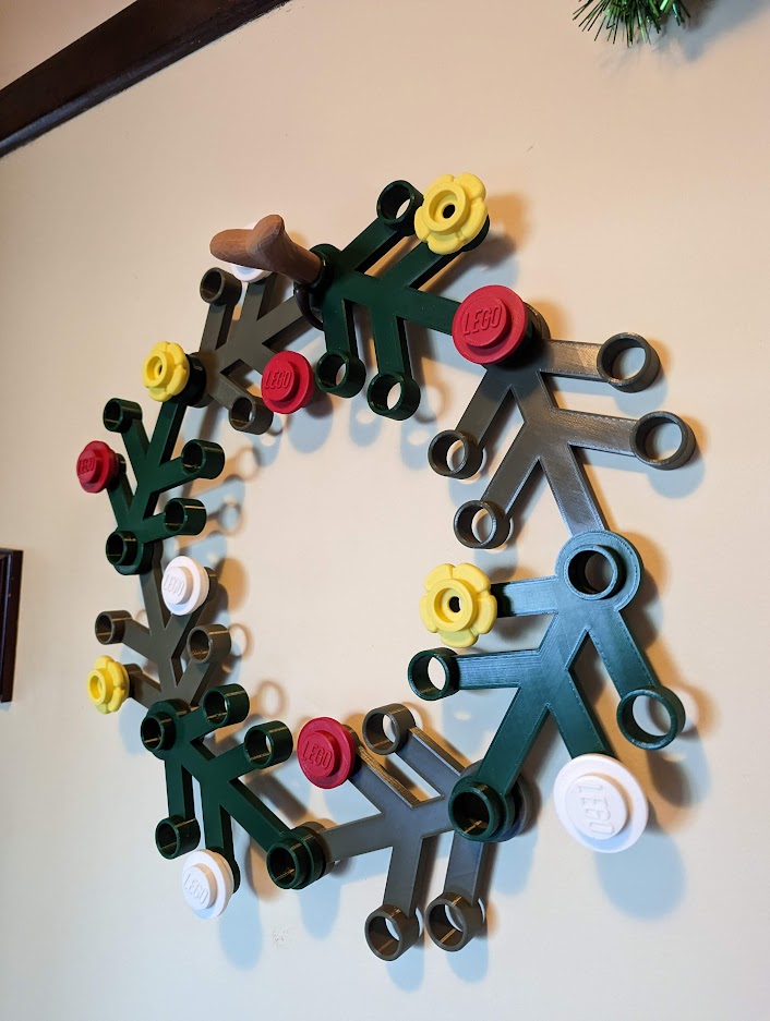 Giant Lego Wreath Accesories By Wob Download Free Stl Model