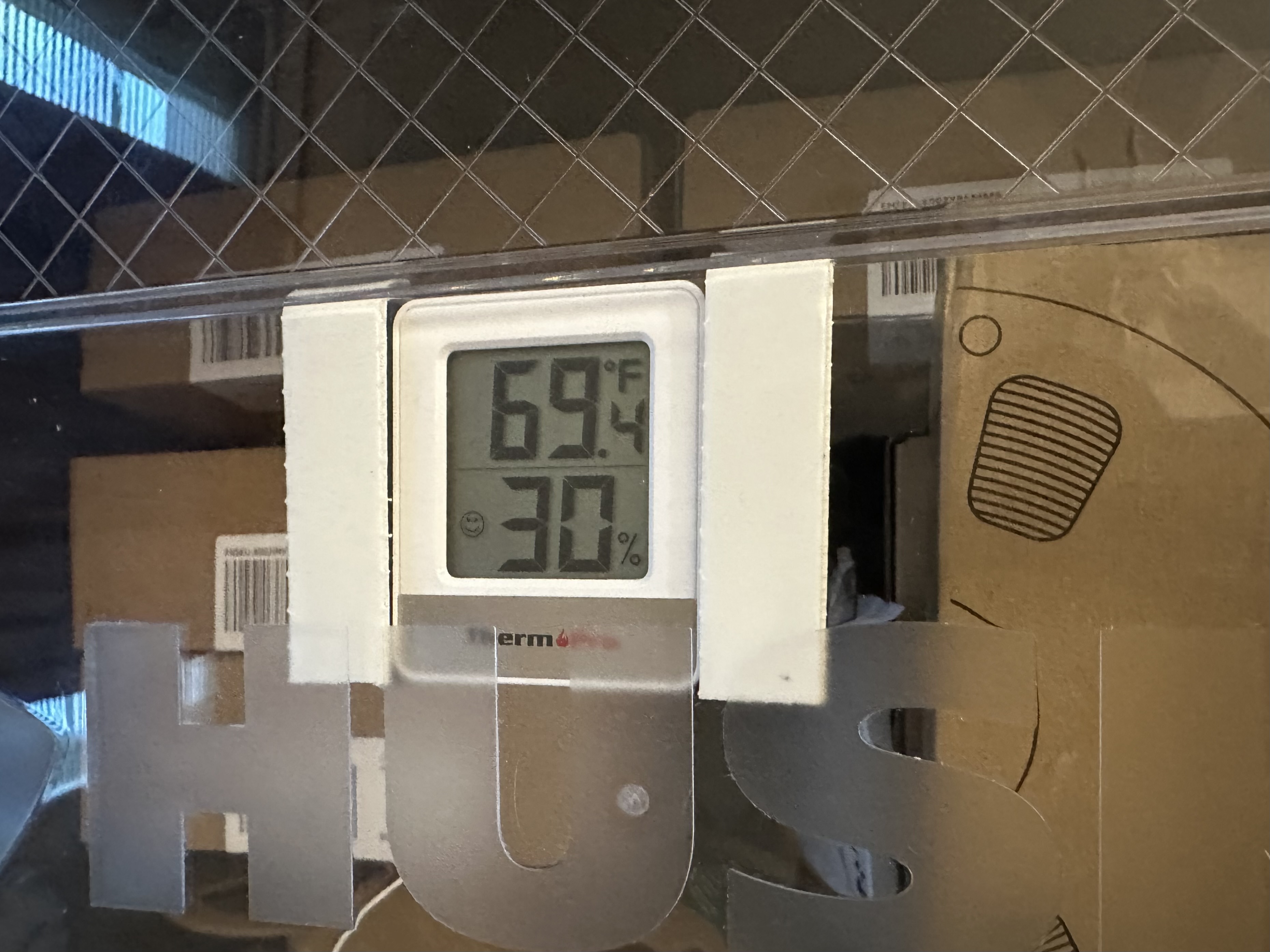 Humidity Meter Holder by firestar268 | Download free STL model ...