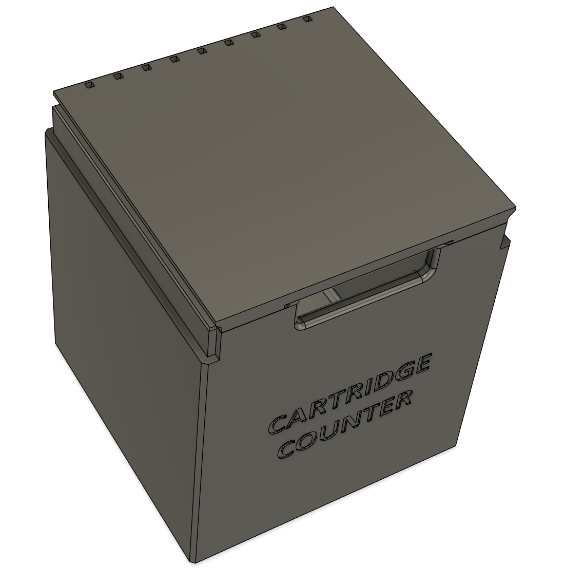 Cartridge Counter by XBurgy | Download free STL model | Printables.com