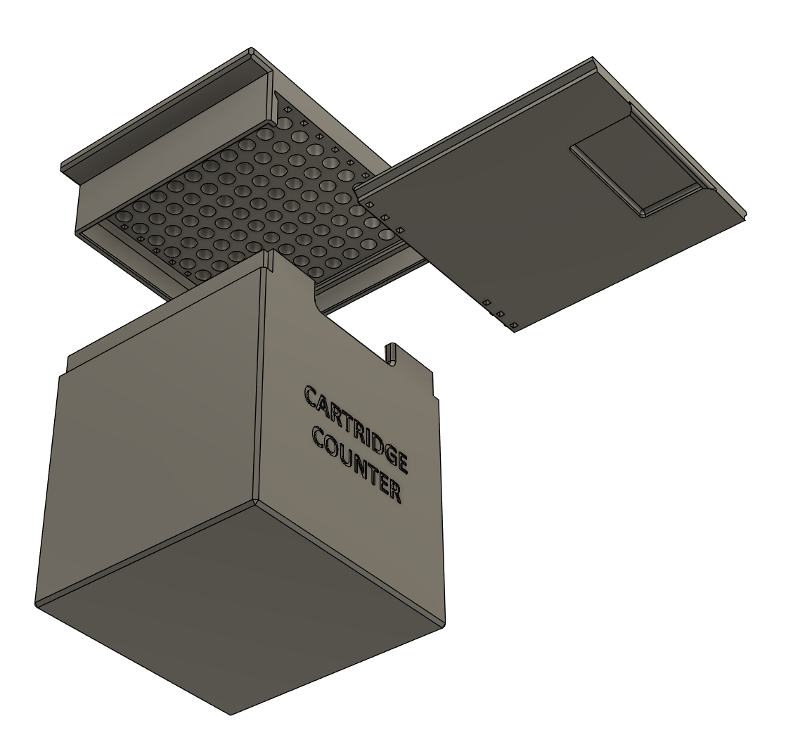 Cartridge Counter by XBurgy | Download free STL model | Printables.com