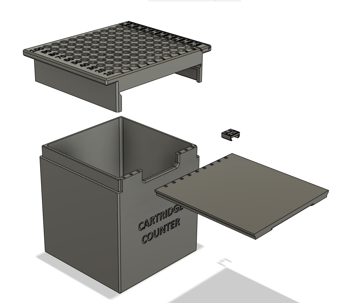 Cartridge Counter by XBurgy | Download free STL model | Printables.com