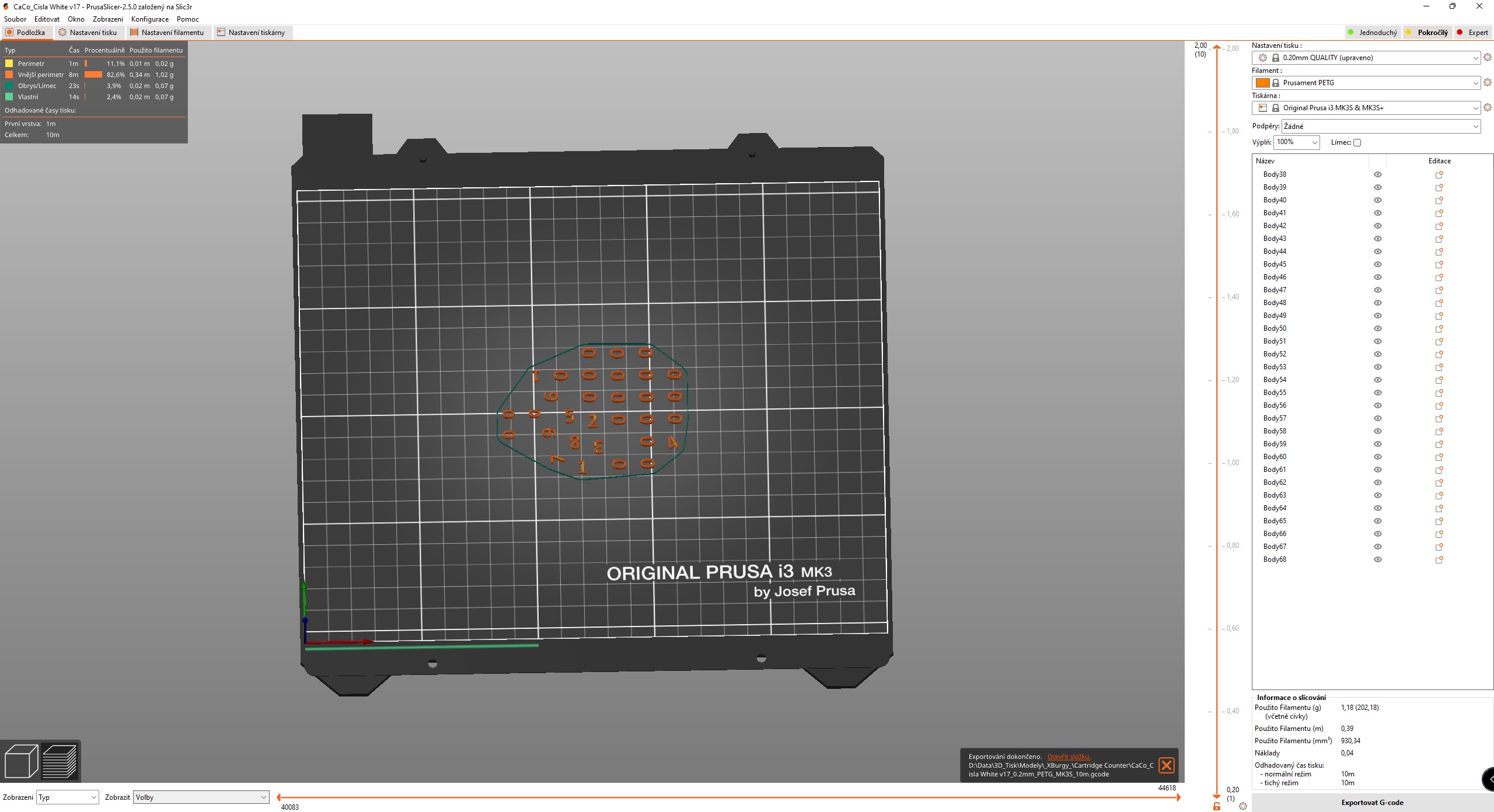 Cartridge Counter by XBurgy | Download free STL model | Printables.com