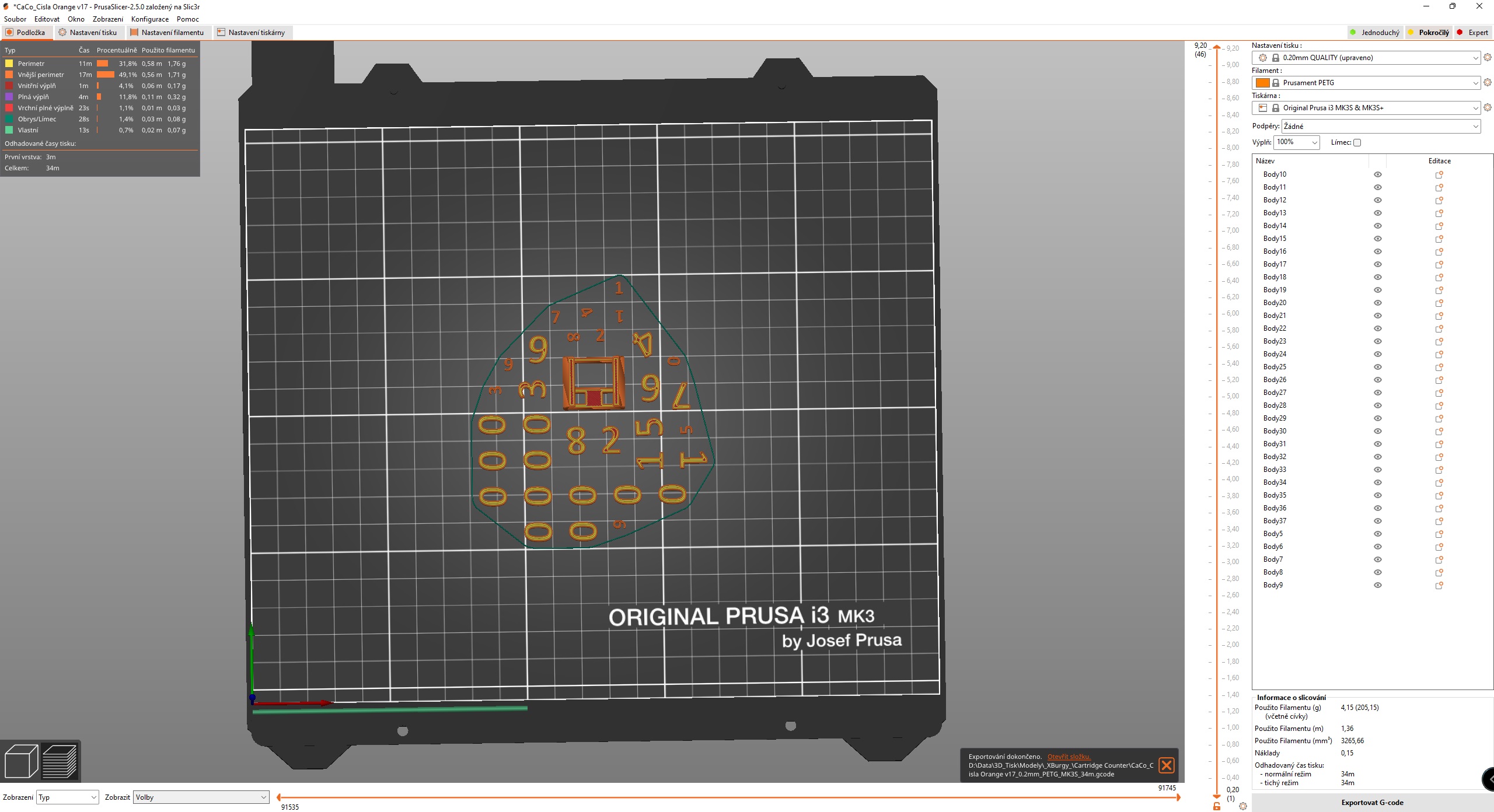 Cartridge Counter by XBurgy | Download free STL model | Printables.com