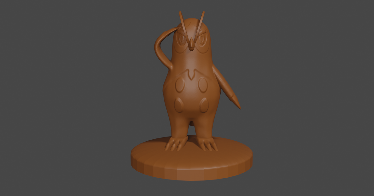 Pokemon inspired, Prinplup, Tabletop DnD miniature by ...