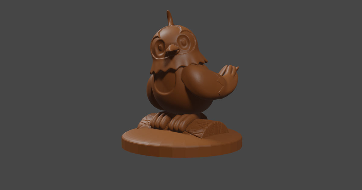 Pokemon inspired, Starly , Tabletop DnD miniature by ...