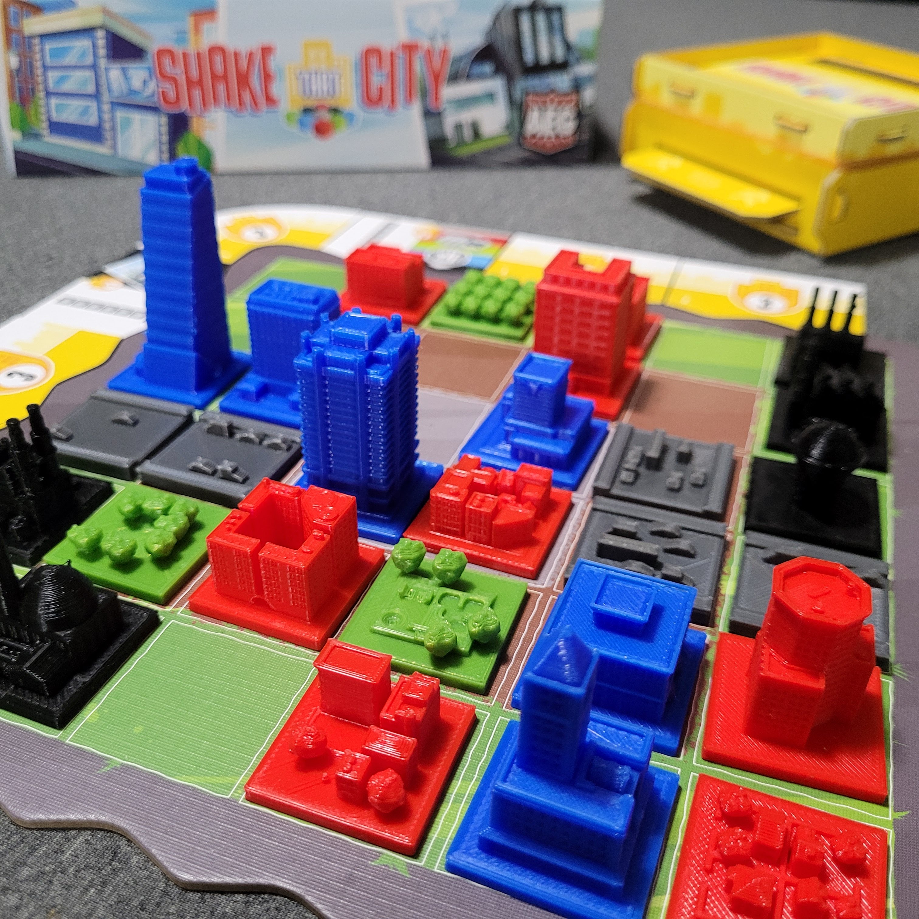 Shake That City 3D buildings by 3D LEE | Download free STL model ...