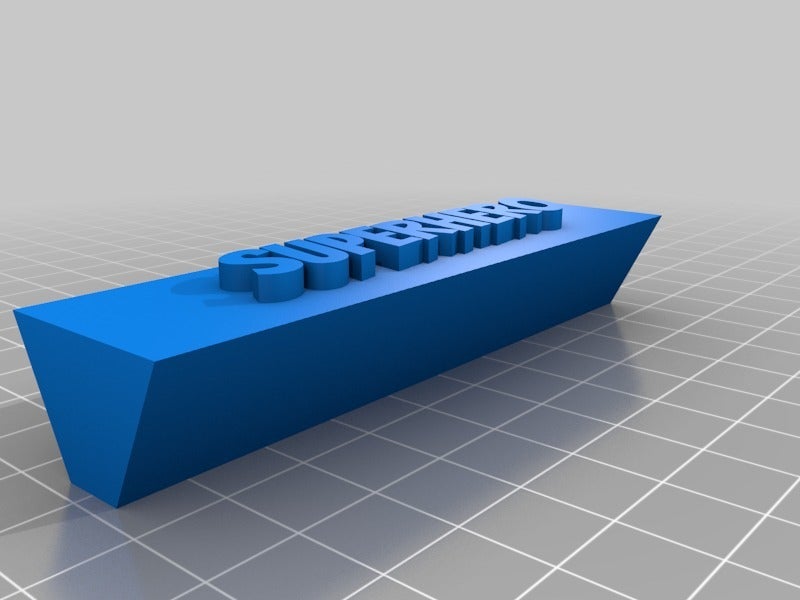 Nameplate by Makkuro | Download free STL model | Printables.com
