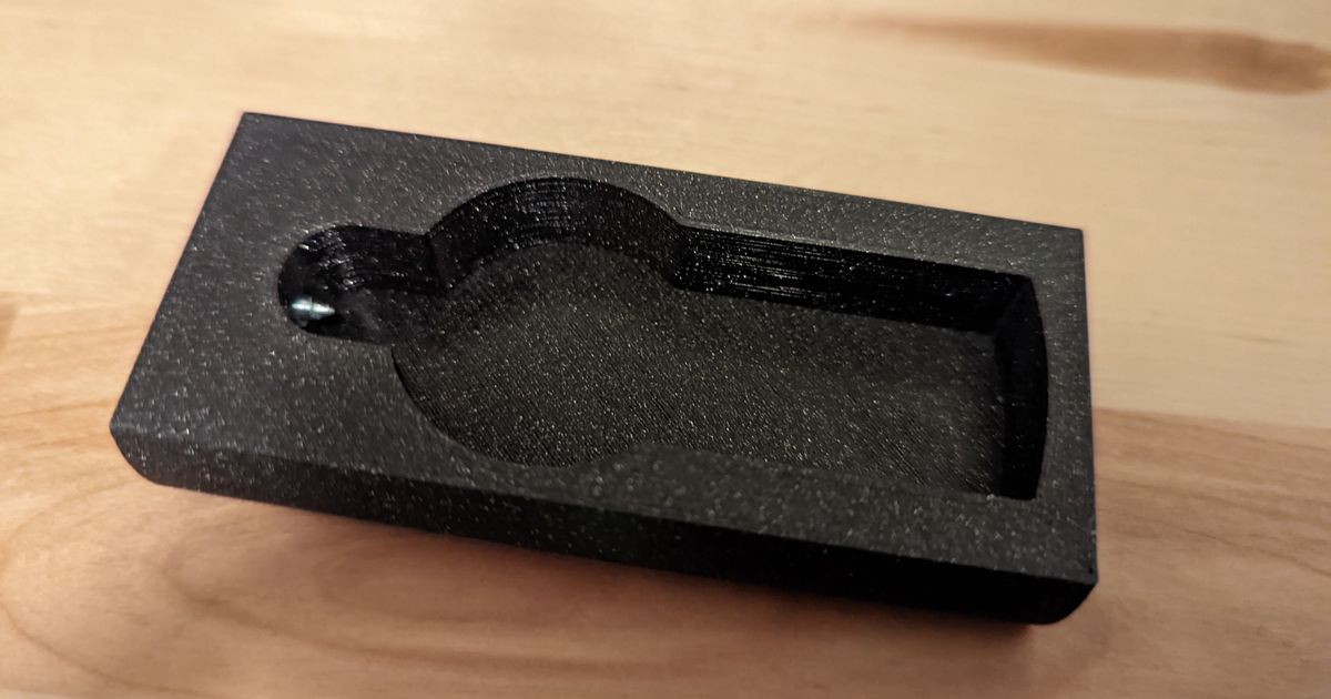 Under Desk RSA Token Tray by Ed | Download free STL model | Printables.com