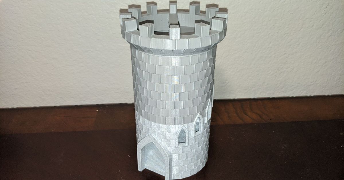 Segmented Dice Tower v2 by SireInsectus | Download free STL model ...