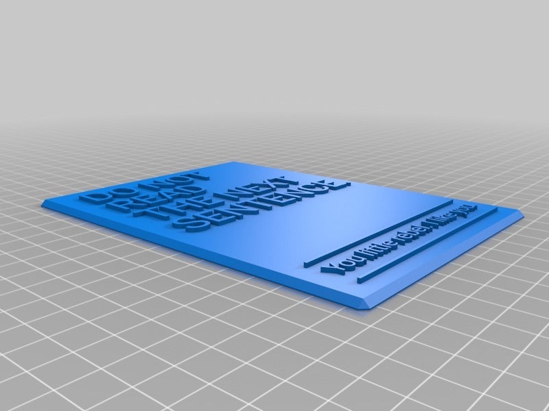 Label by Makkuro | Download free STL model | Printables.com