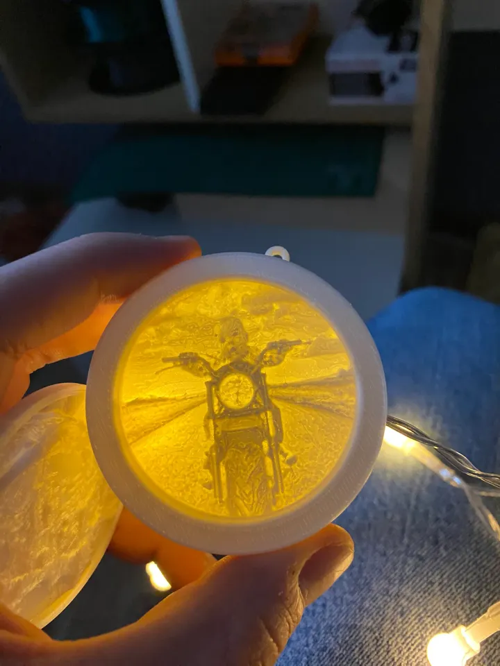 Lithophane Christmas Tree Ornament by 3d_printing_room | Download free ...