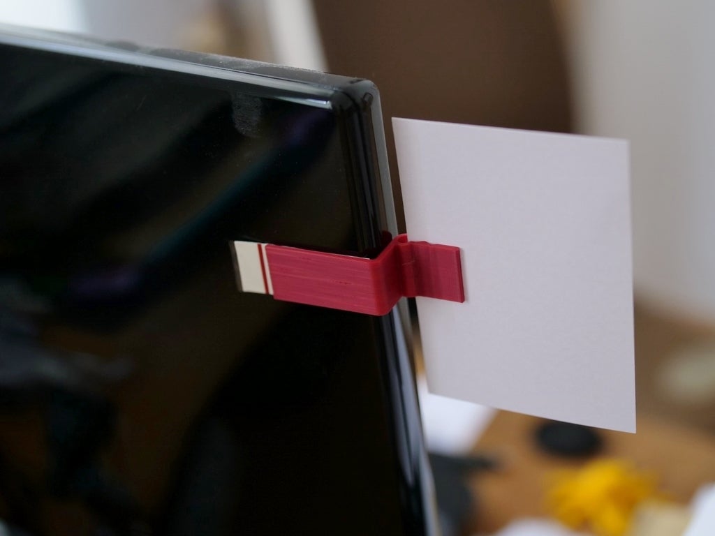 Monitor Clip by Makkuro | Download free STL model | Printables.com
