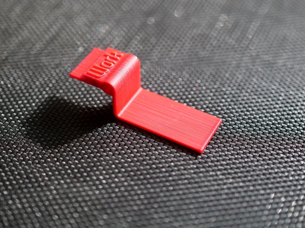 Monitor Clip by Makkuro | Download free STL model | Printables.com