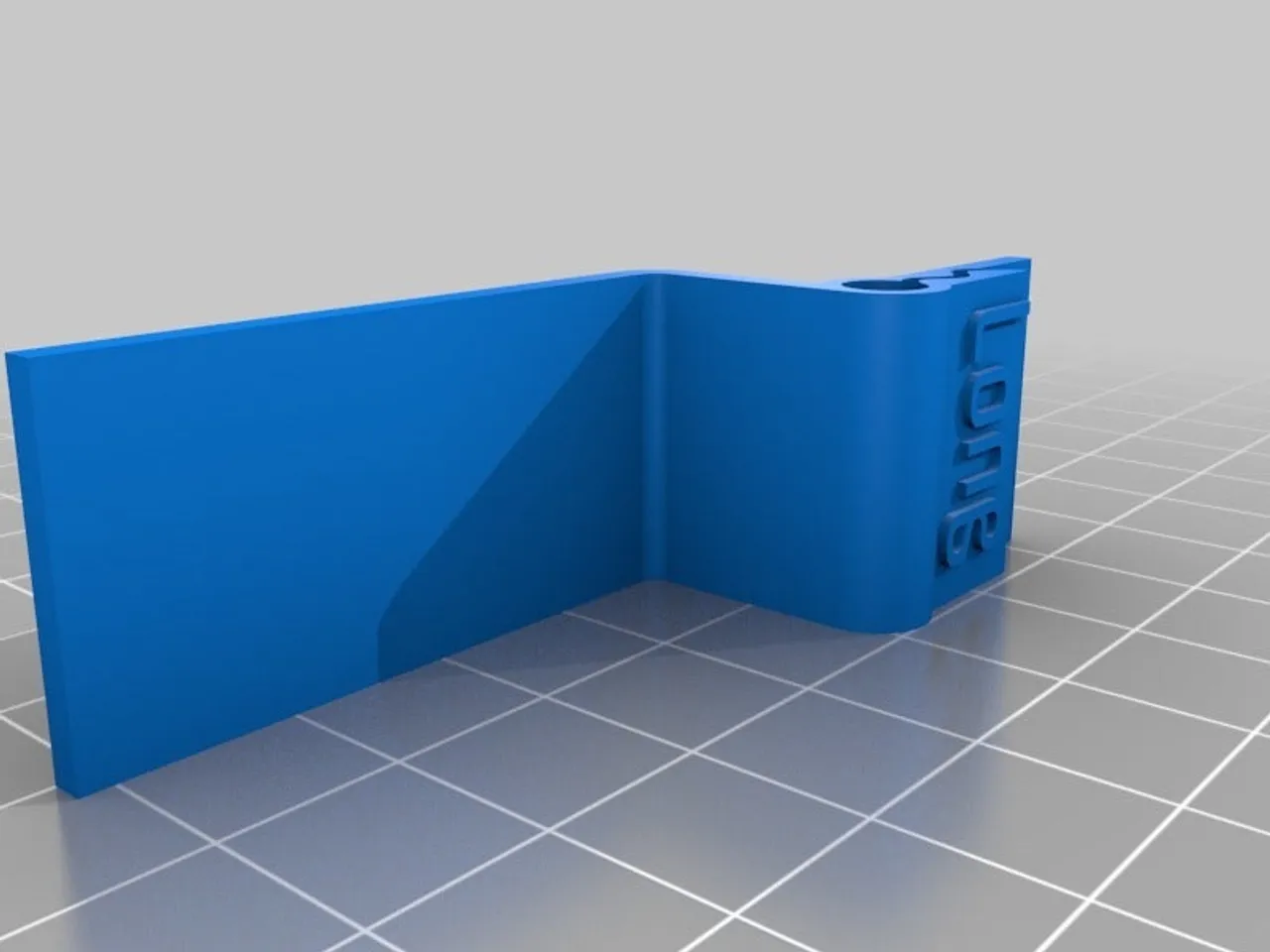 Monitor Clip by Makkuro | Download free STL model | Printables.com