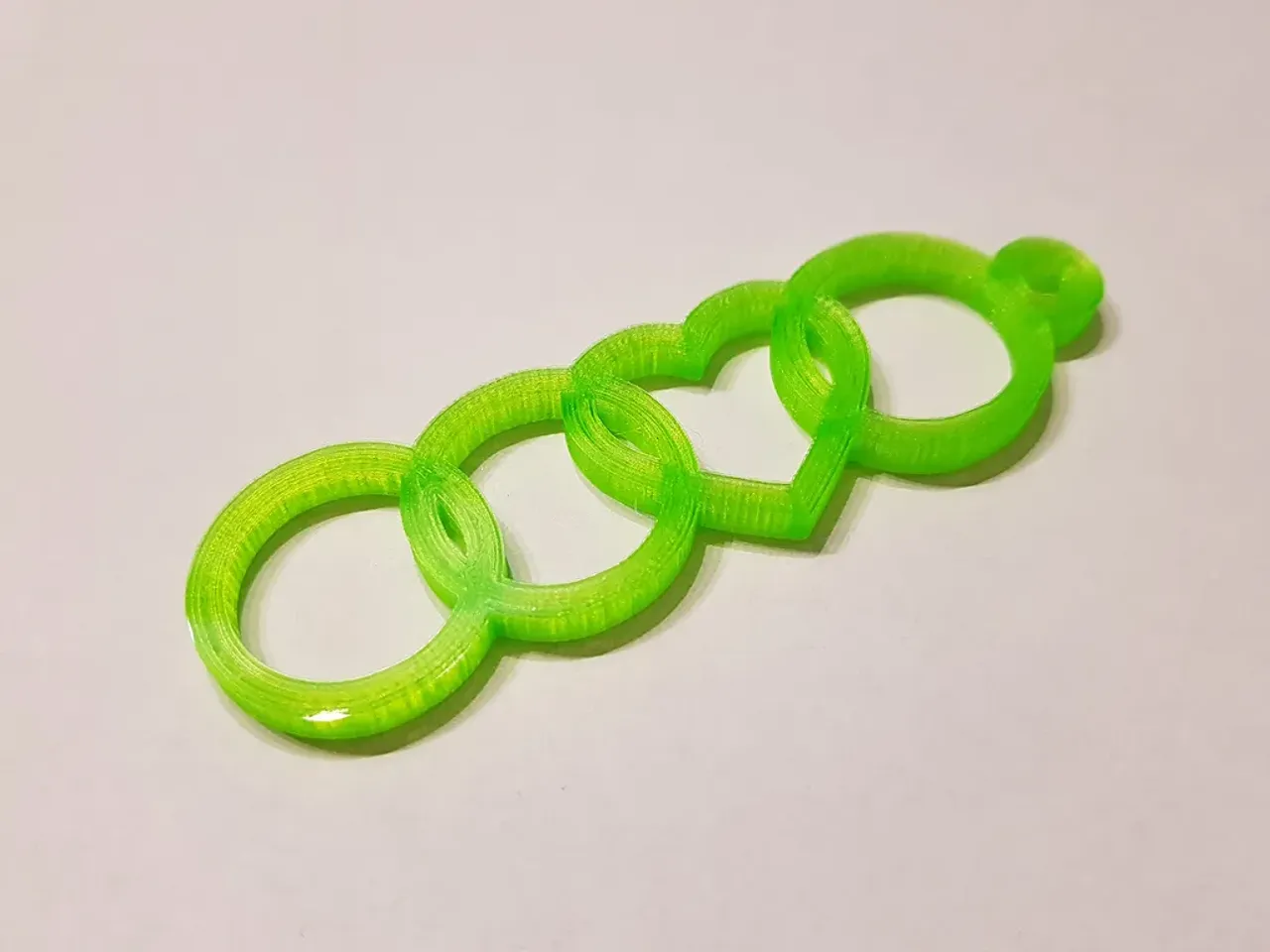 Audi Heart Keychain by Kucici | Download free STL model | Printables.com
