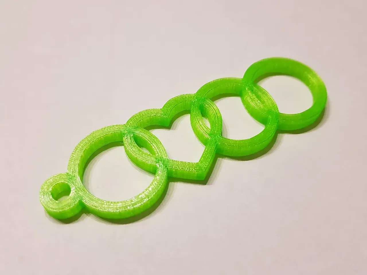 Audi Heart Keychain by Kucici | Download free STL model | Printables.com