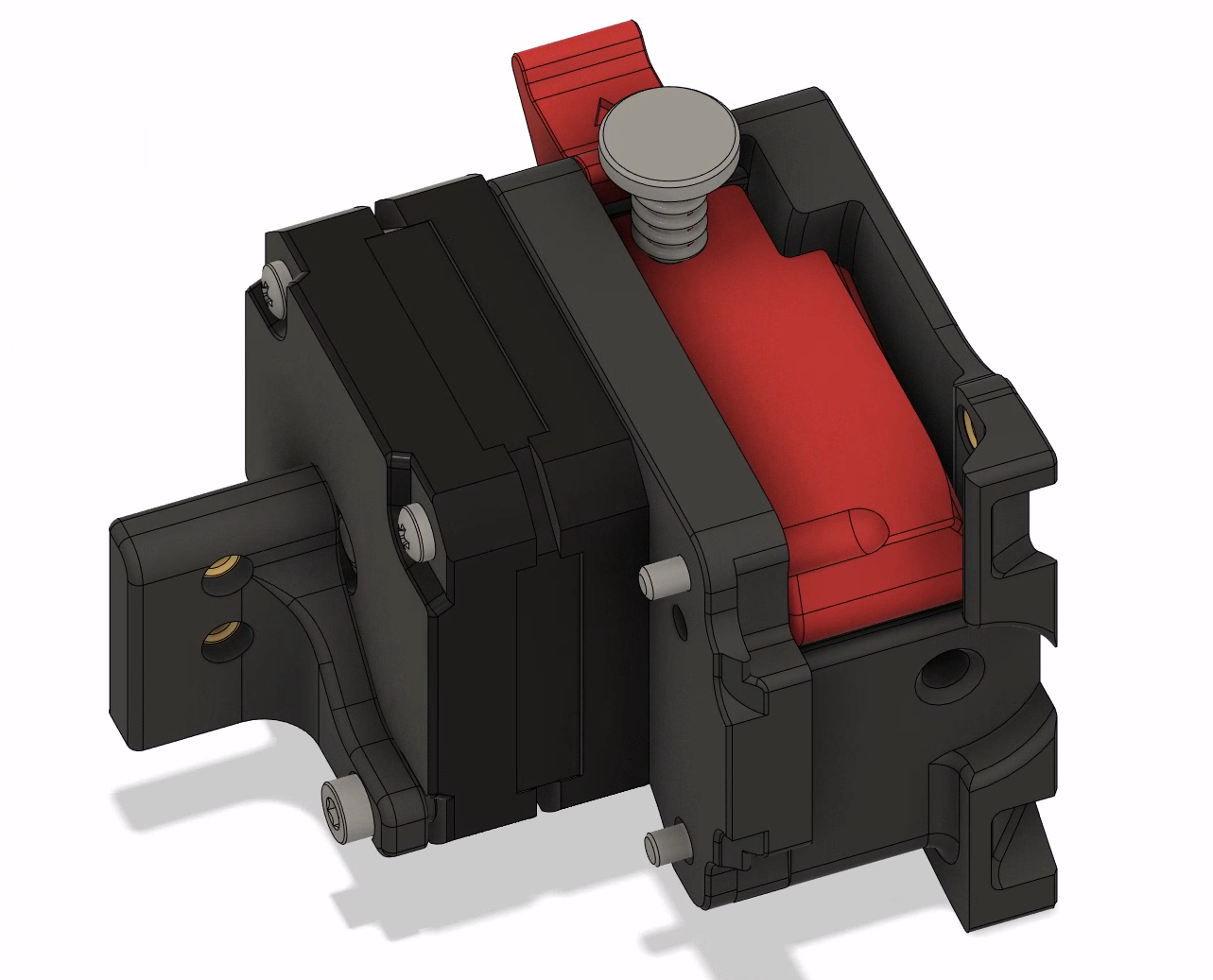 Voron Clockwork 1 / Afterburner front mount mod par knobik ...
