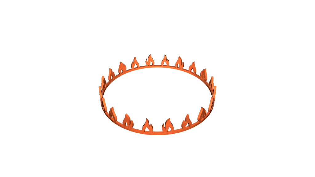 Fireball Stencil