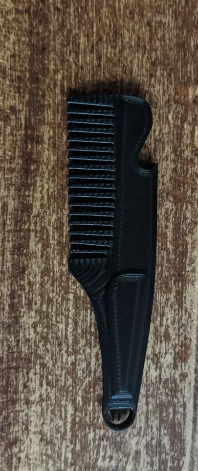 Mini Beard Comb by Martin | Download free STL model | Printables.com