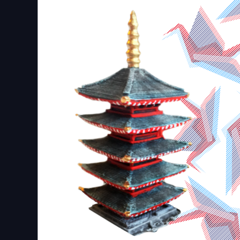 Simple Japanese Pagoda by MiniWorld3D | Download free STL model ...