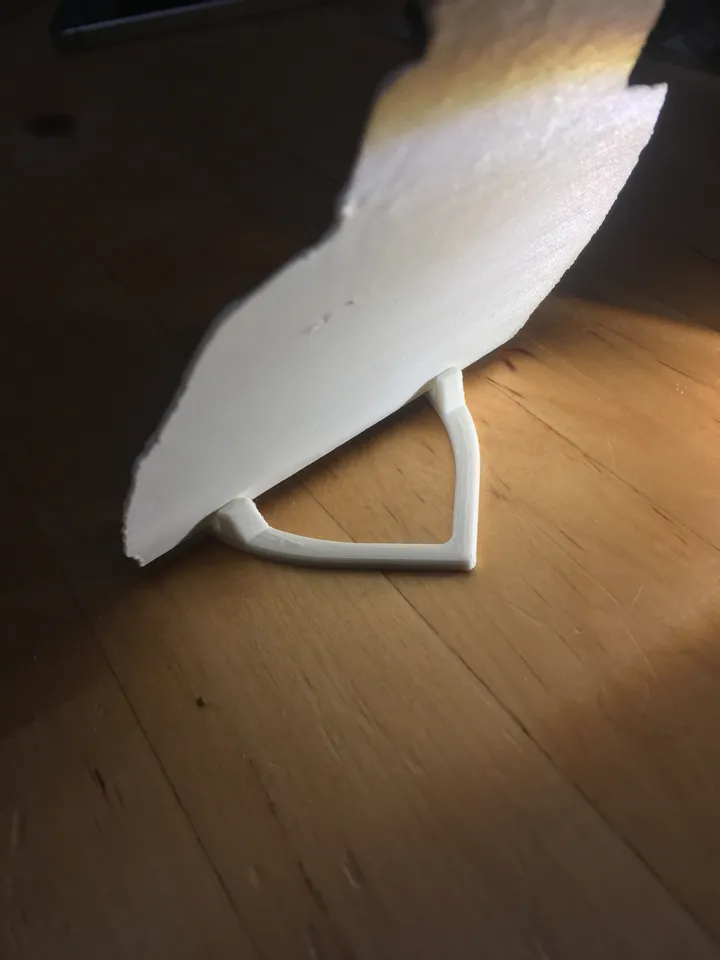 Small Lithophane Stand by Fufus | Download free STL model | Printables.com