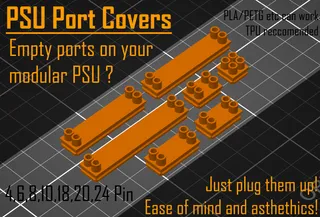 PC PSU Cable Cap for CPU EPS/PCI-E connectors by Kageve | Download free ...