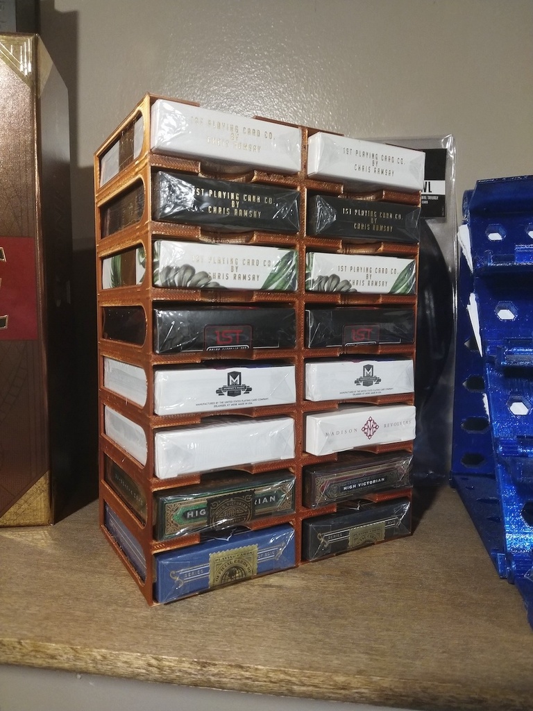 Playing Card Deck Holder by Phelras | Download free STL model ...