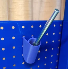 Pegboard square pen holder by Tania Costa | Download free STL model ...