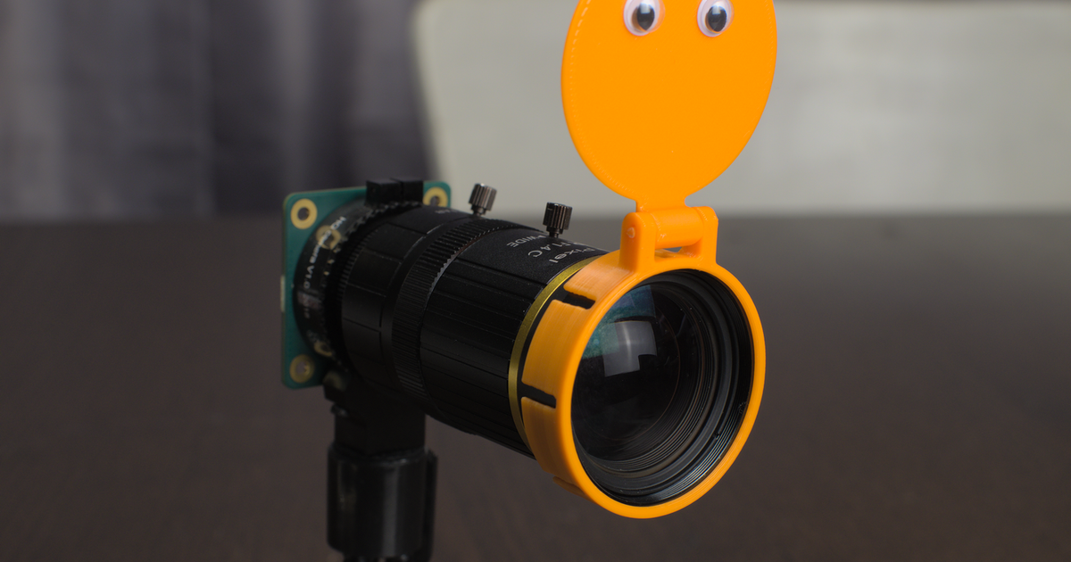 Lens Cover 40 mm by spontaniel | Download free STL model | Printables.com