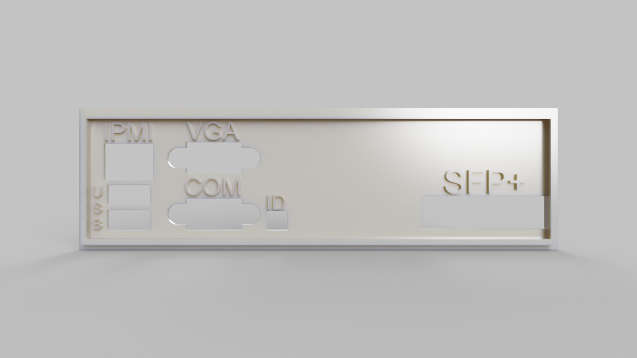 TYAN S7103 (S7103GM2NR-2F-L2) IO Shield by PentBeear | Download free ...