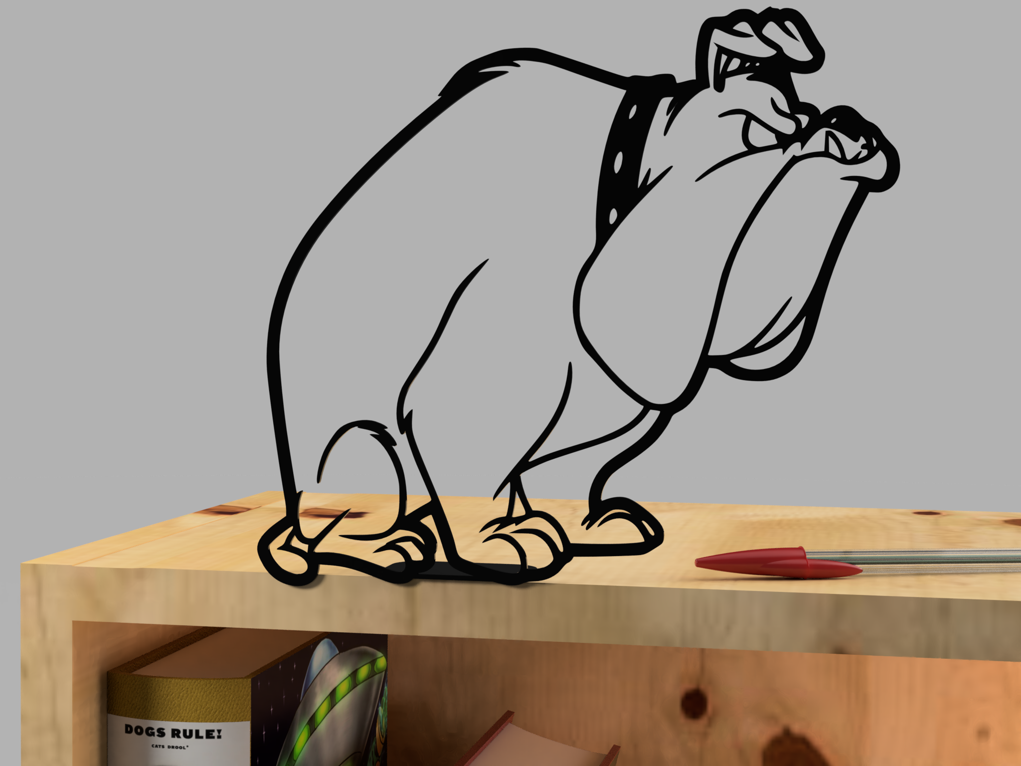 Hector the bulldog from Looney Tunes by Joe | Download free STL model ...