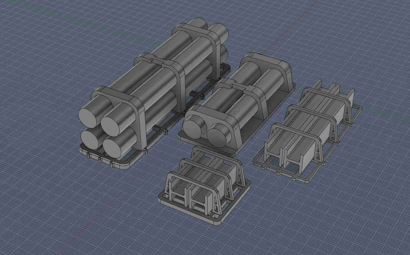 Load for freight car / goods wagon 1:87 H0 by eSeL | Download free STL ...