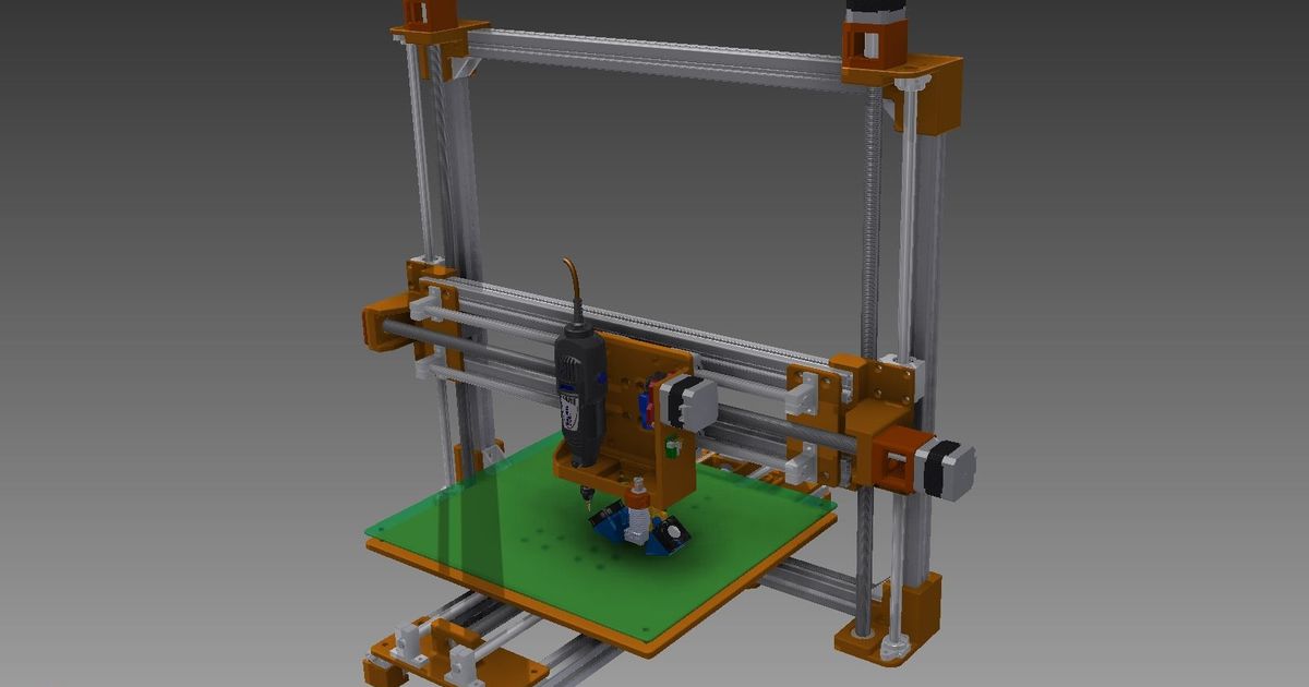 3D printer mill laser engraver by Anghelache | Download free STL model ...