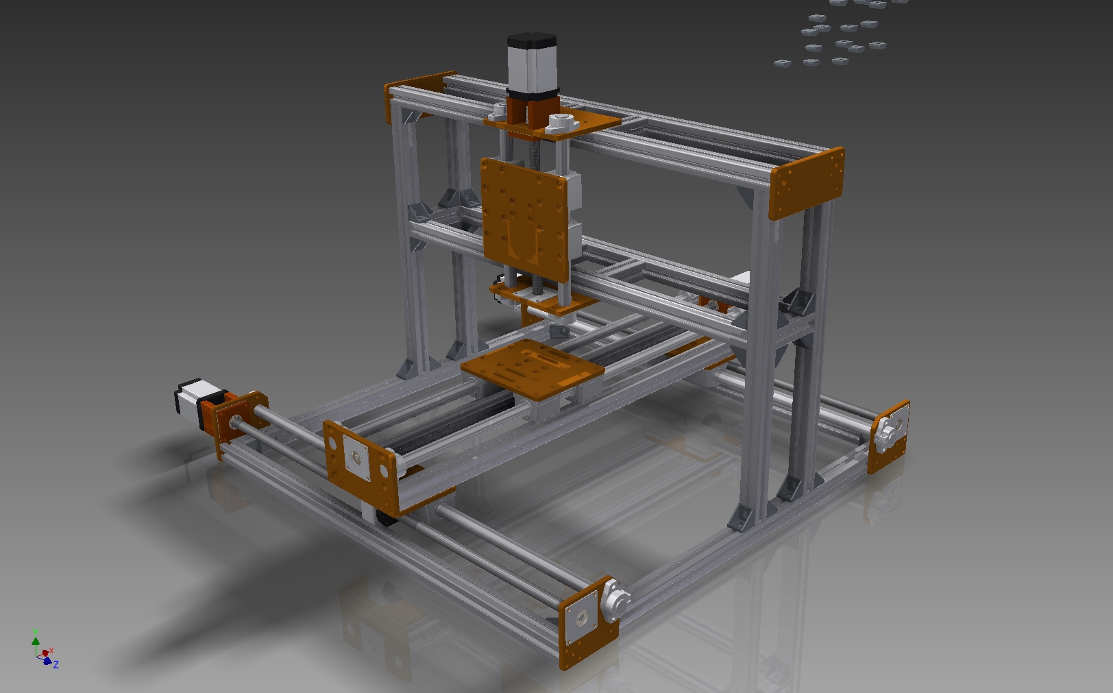 3D printer mill laser engraver by Anghelache | Download free STL model ... 3D printer mill laser engraver by Anghelache | Download free STL model ...