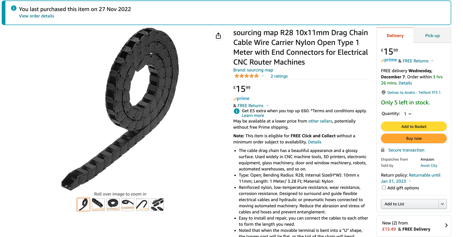 TwoTrees Sapphire Plus Chain Mount by Alex Vikingo | Download free STL ...