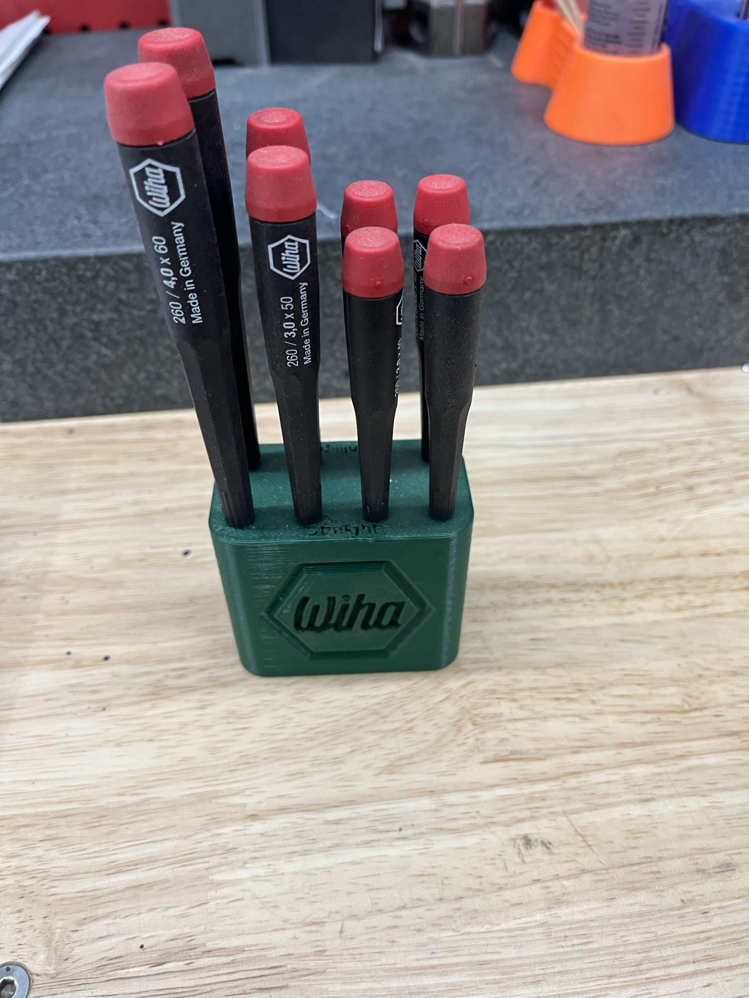 Wiha Screwdriver Desk Block by greecher | Download free STL model ...