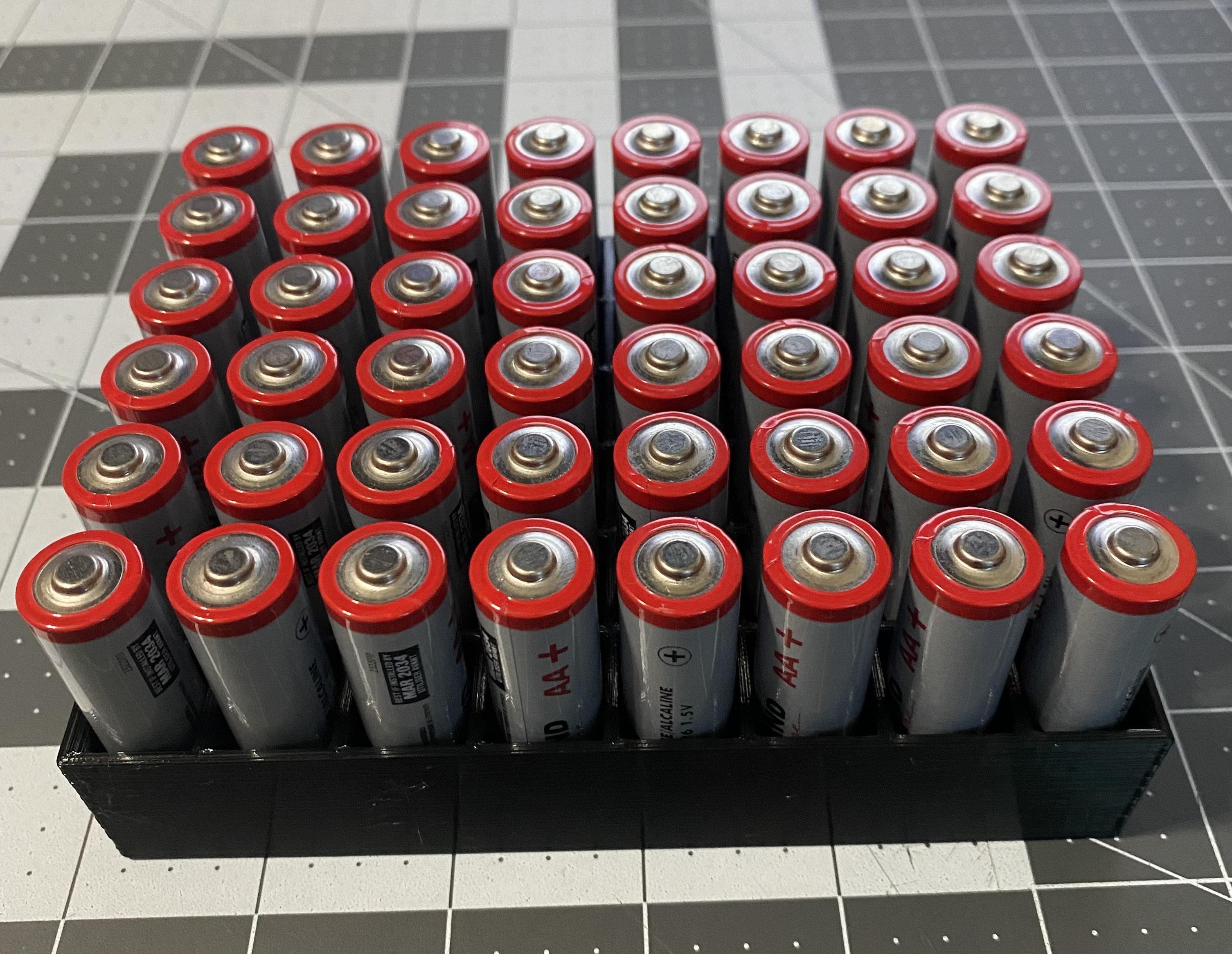AA Battery Holder by APuckNut | Download free STL model | Printables.com