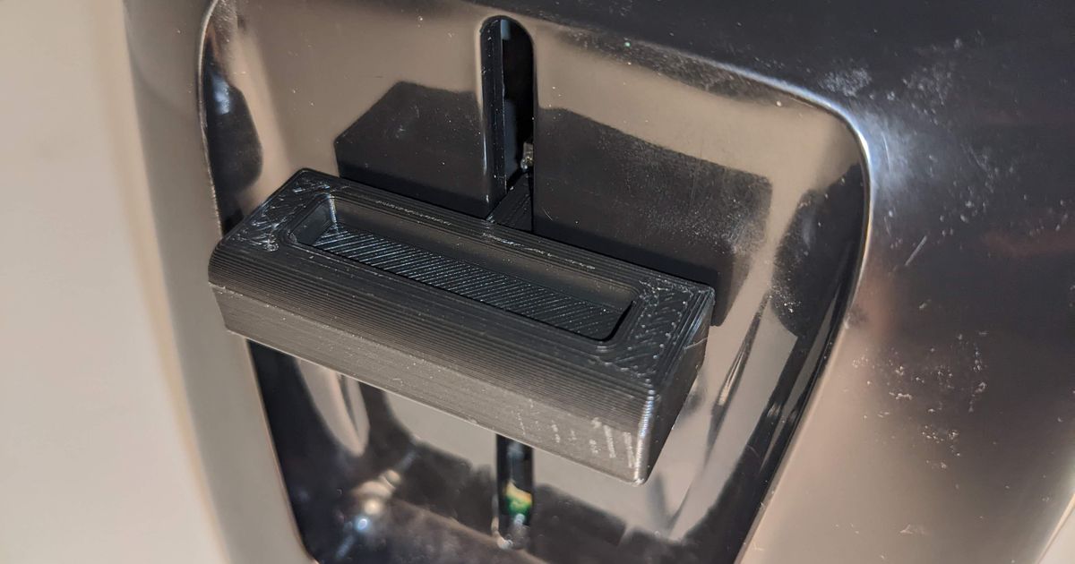 Toaster Lever for Hamilton Beach by samborick | Download free STL model ...