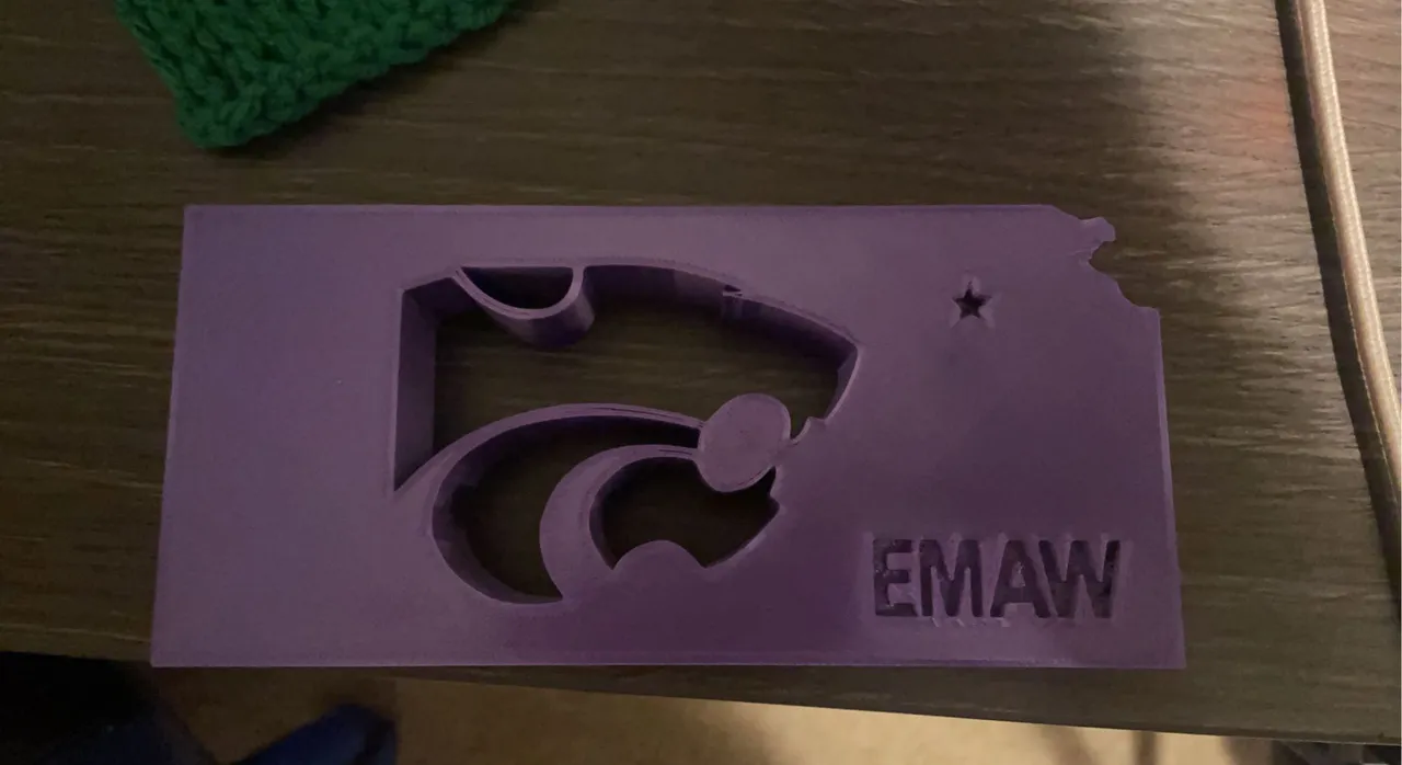 Kansas State EMAW Map by Smokey | Download free STL model | Printables.com
