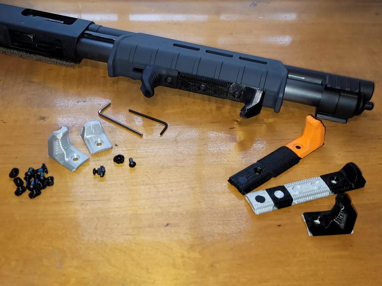 Modular MLOK Handstop Kit by Maverick0197 | Download free STL model ...