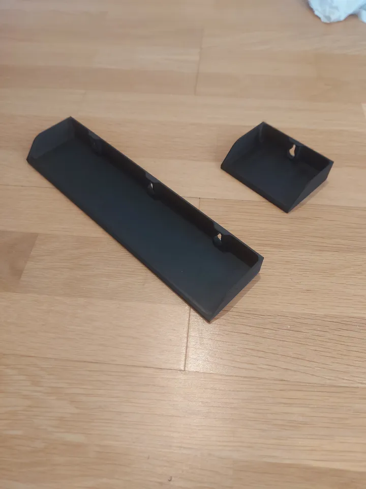 Wall mount for modular shelving by bjj21 | Download free STL model ...