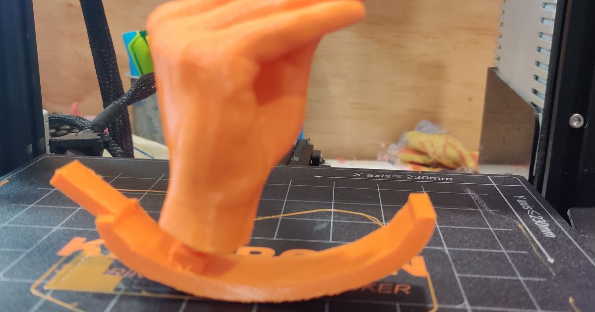 italian gesture rocker bobble by omri hadar | Download free STL model ...