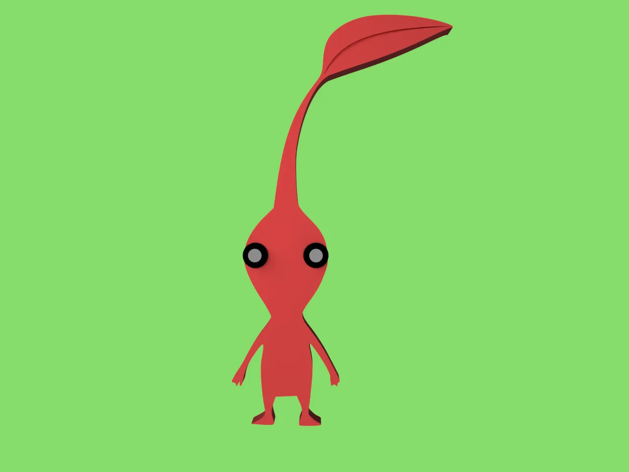 Mini Standing Pikmin by Calin | Download free STL model | Printables.com