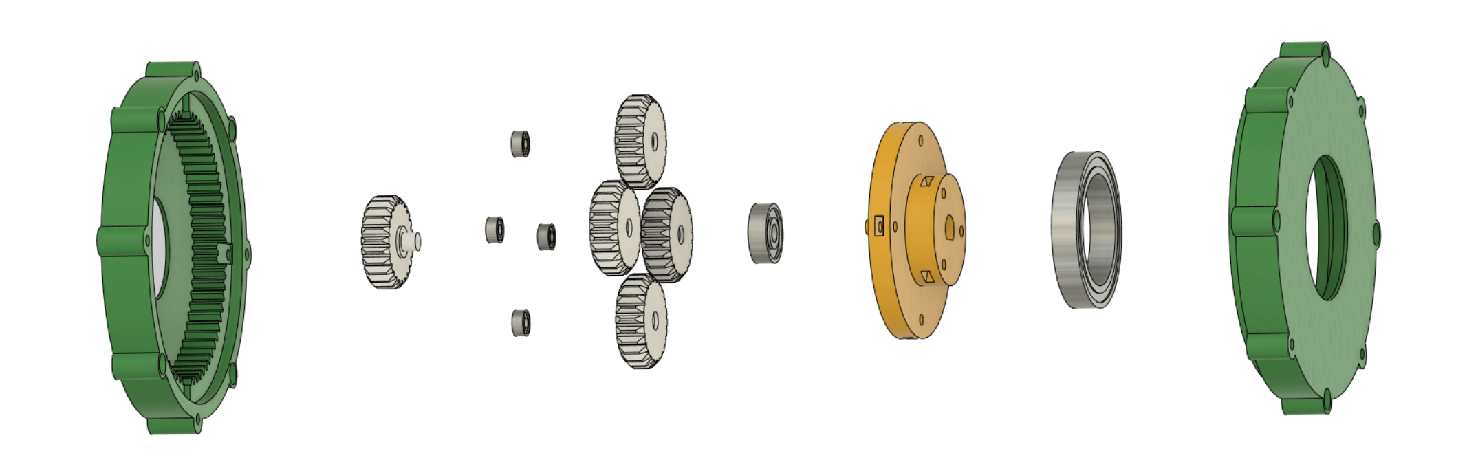 Planetary Gearbox by Stefan | Download free STL model | Printables.com